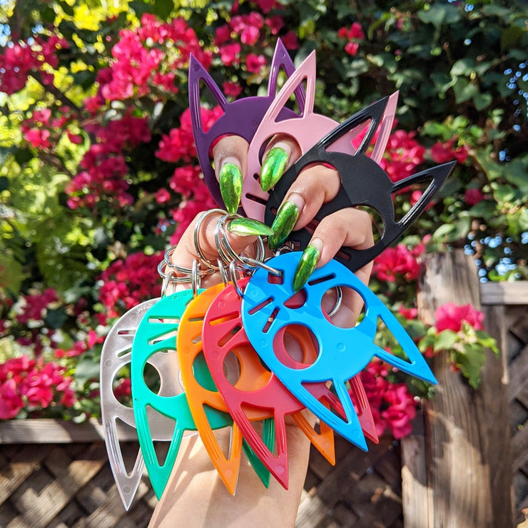 Classic Kitty Keychain – Meow Defense